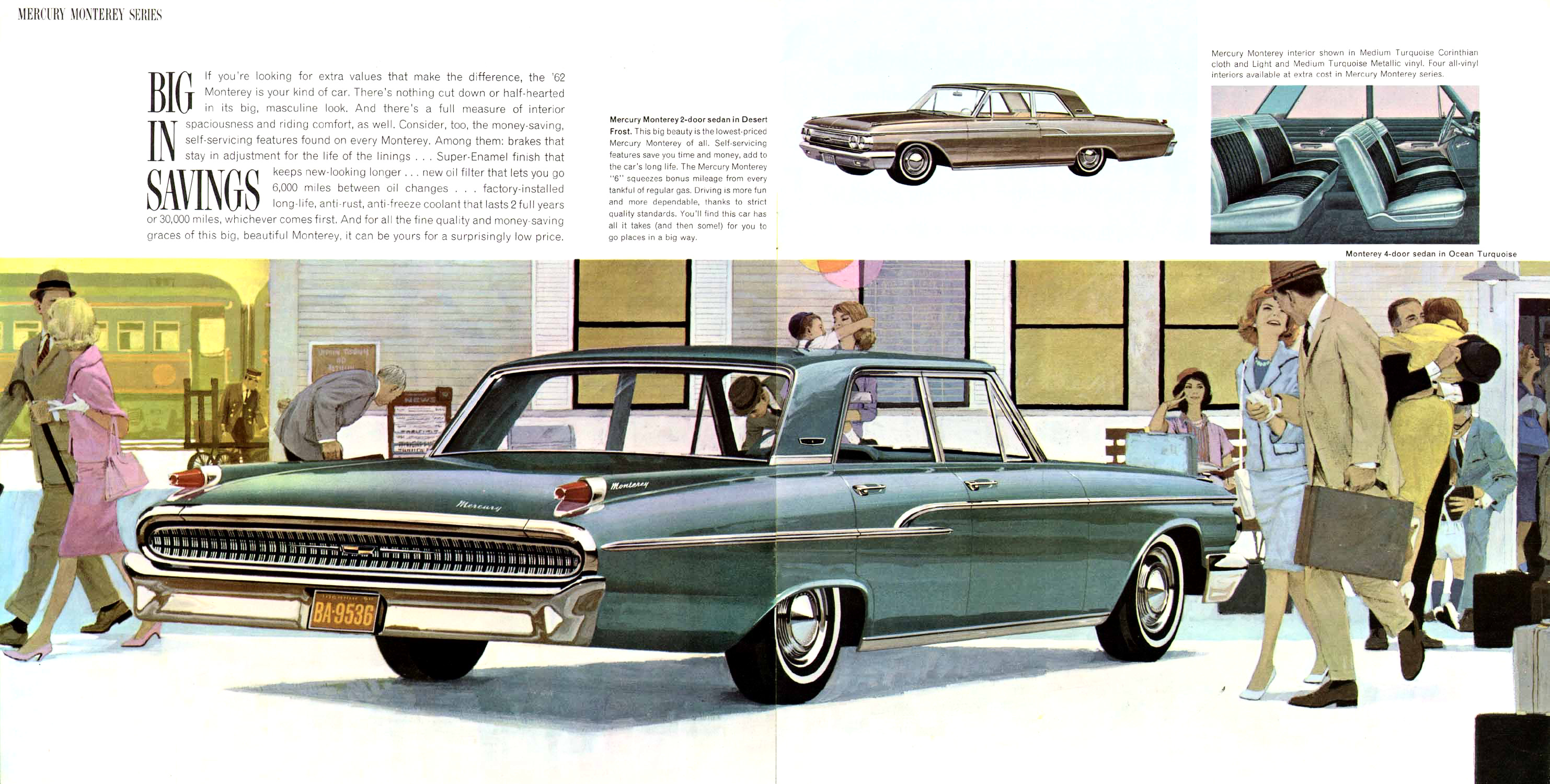 1962 Mercury Monterey Brochure
